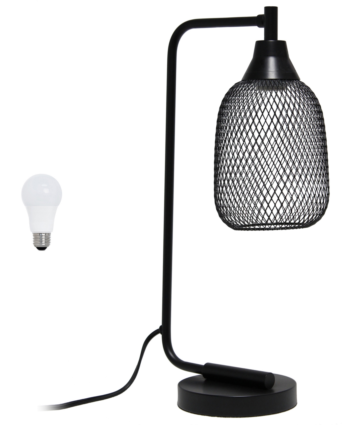 Click here for Elegant Designs 19 Industrial Mesh Wire Metal Desk... prices