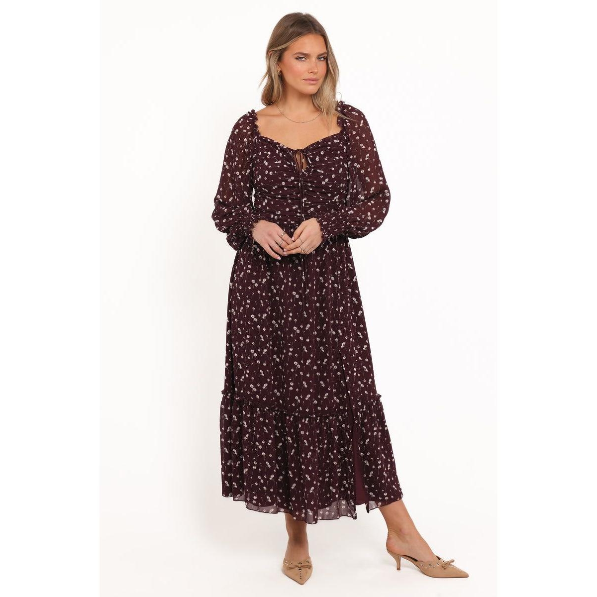 Click here for Petal and Pup Womens Keziah Long Sleeve Maxi Dress... prices