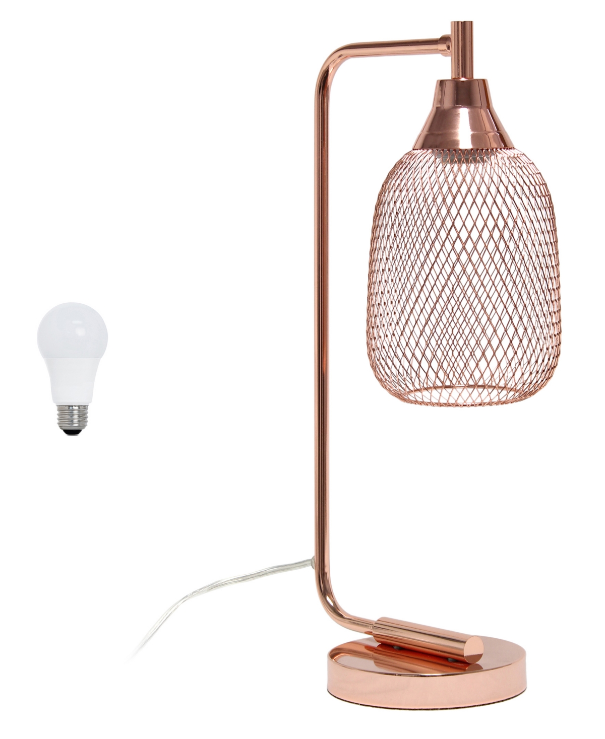 Click here for Elegant Designs 19 Industrial Mesh Wire Metal Desk... prices