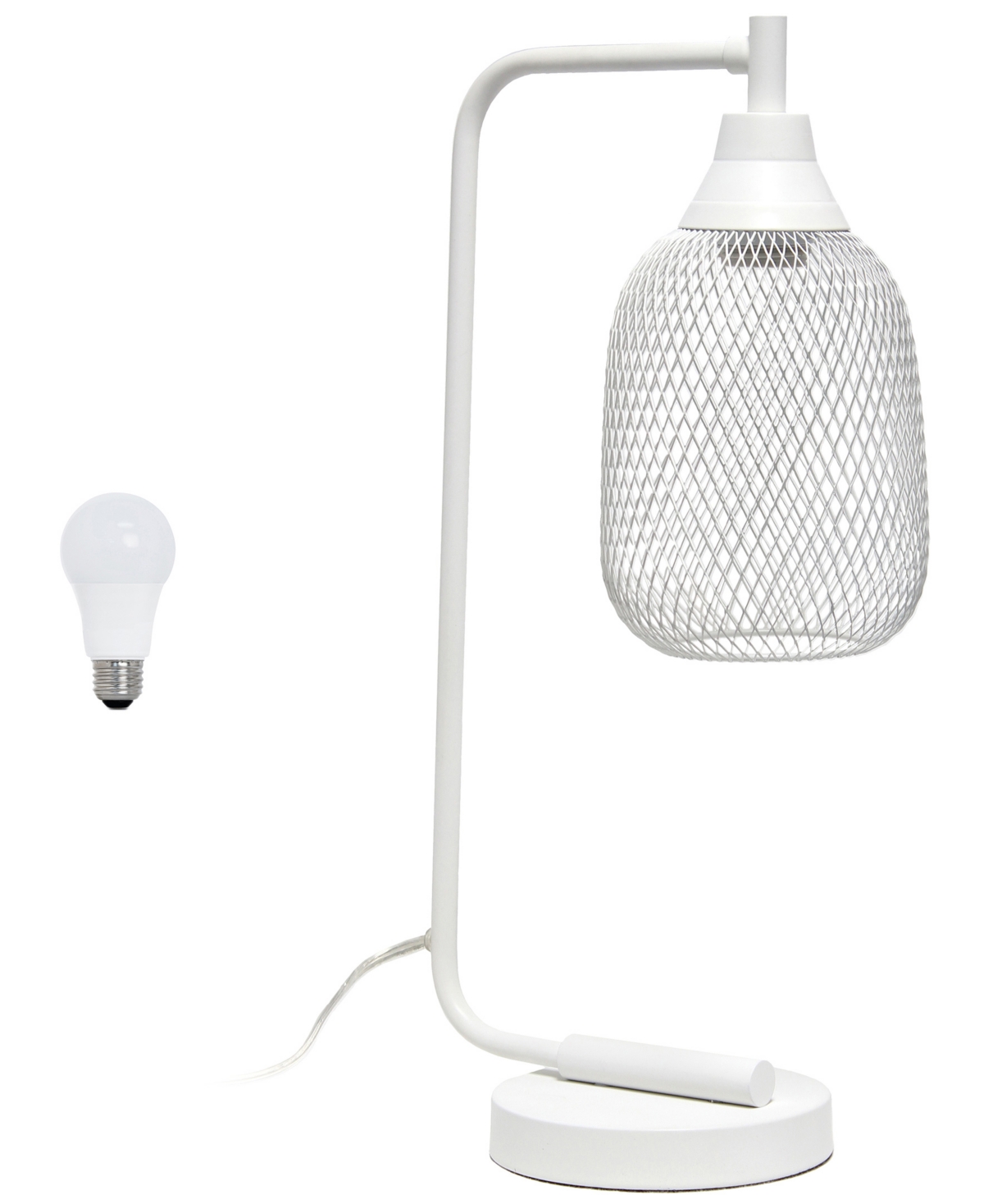 Click here for Elegant Designs 19 Industrial Mesh Wire Metal Desk... prices