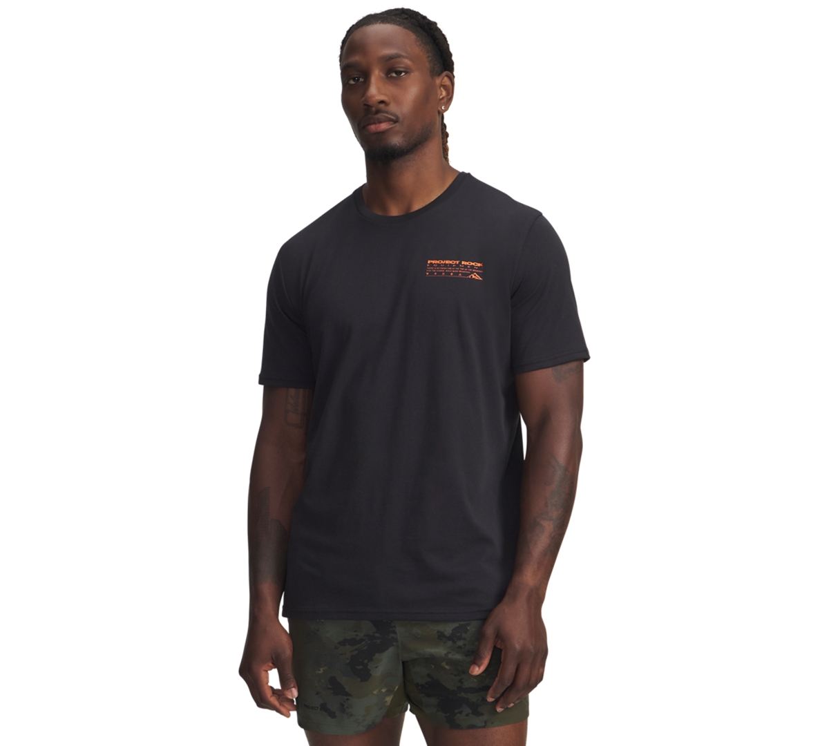 Click here for Under Armour Mens Project Rock Payoff Short-Sleeve... prices