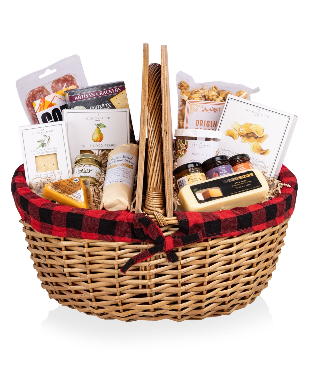Click here for Picnic Time Country Basket with Gourmet Gift Pack... prices