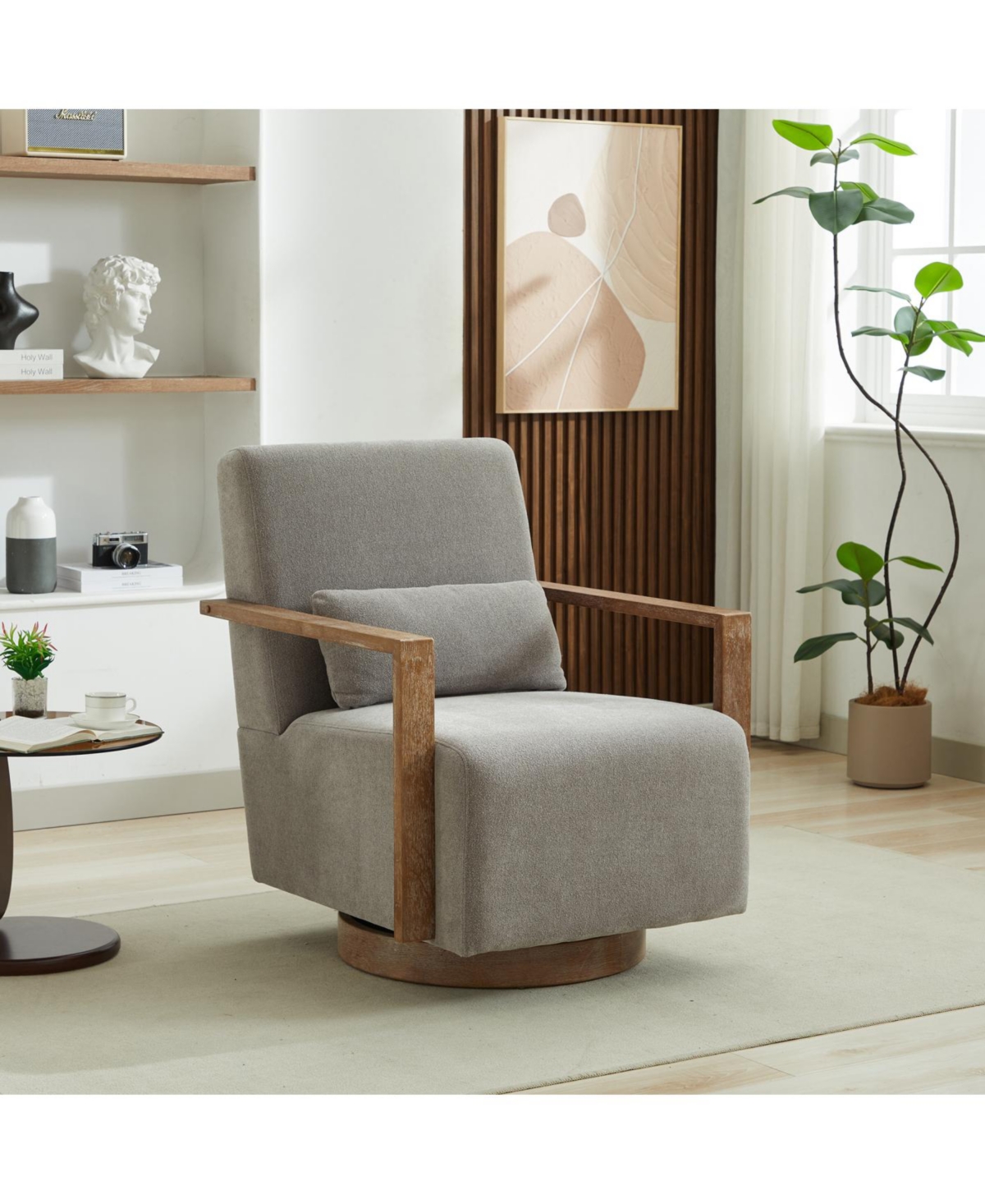 Click here for Streamdale 30.3"W Swivel Upholstered Chair wi... prices