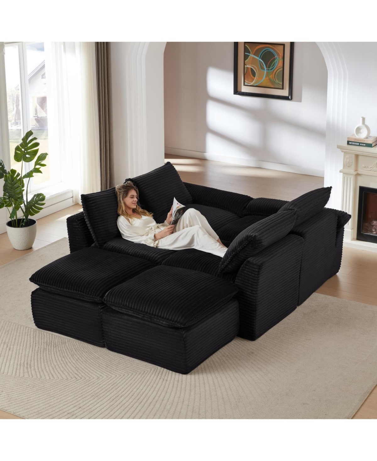 Click here for Streamdale Furniture Streamdale Modern corduroy cl... prices