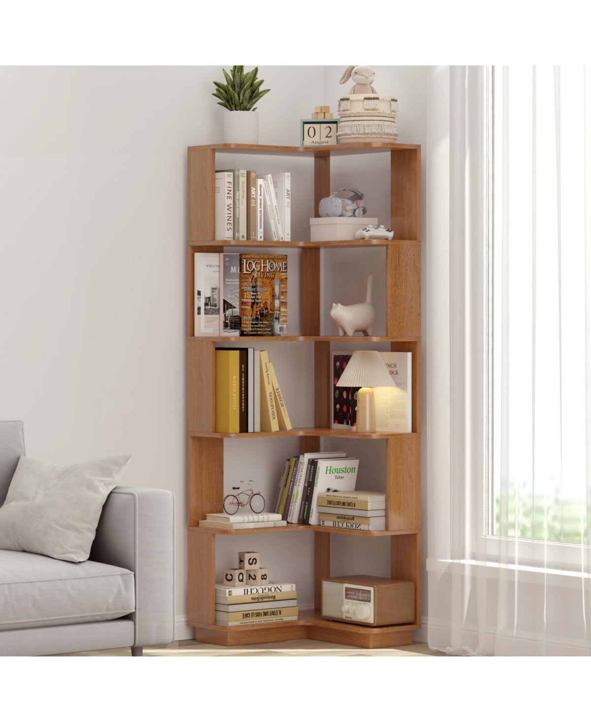 Click here for Streamdale Furniture Streamdale 6 Tier L-Shaped Co... prices