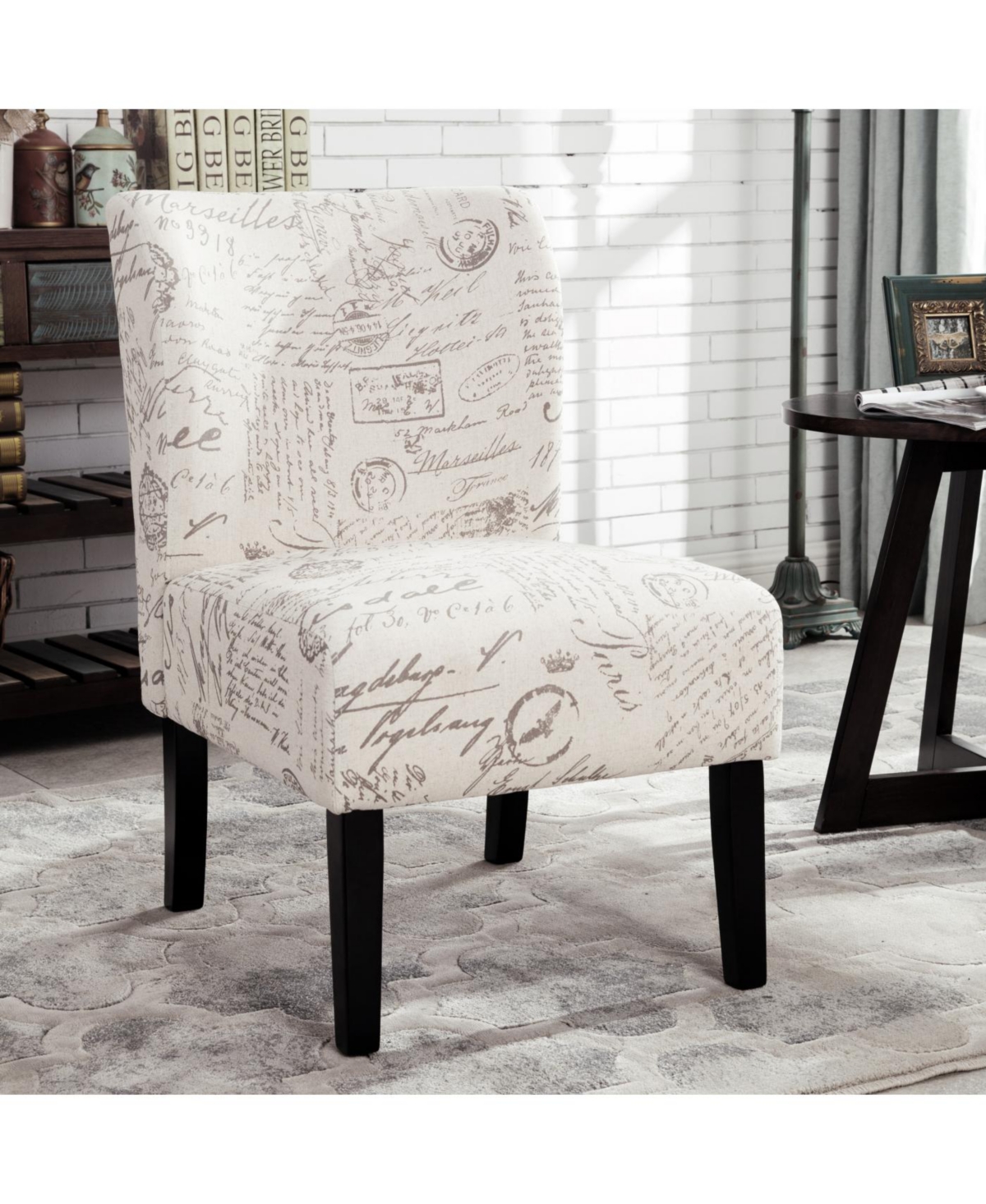 Click here for Streamdale Furniture Capa English Letter Print Fab... prices