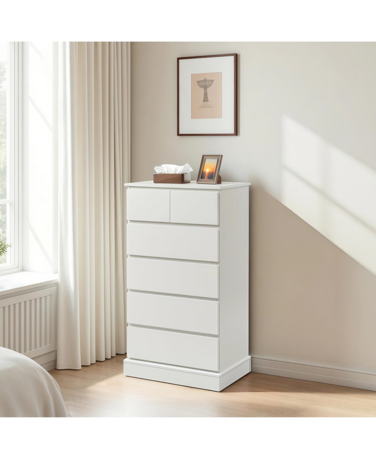 Click here for Streamdale Furniture 6-Drawer Dresser for Bedroom... prices