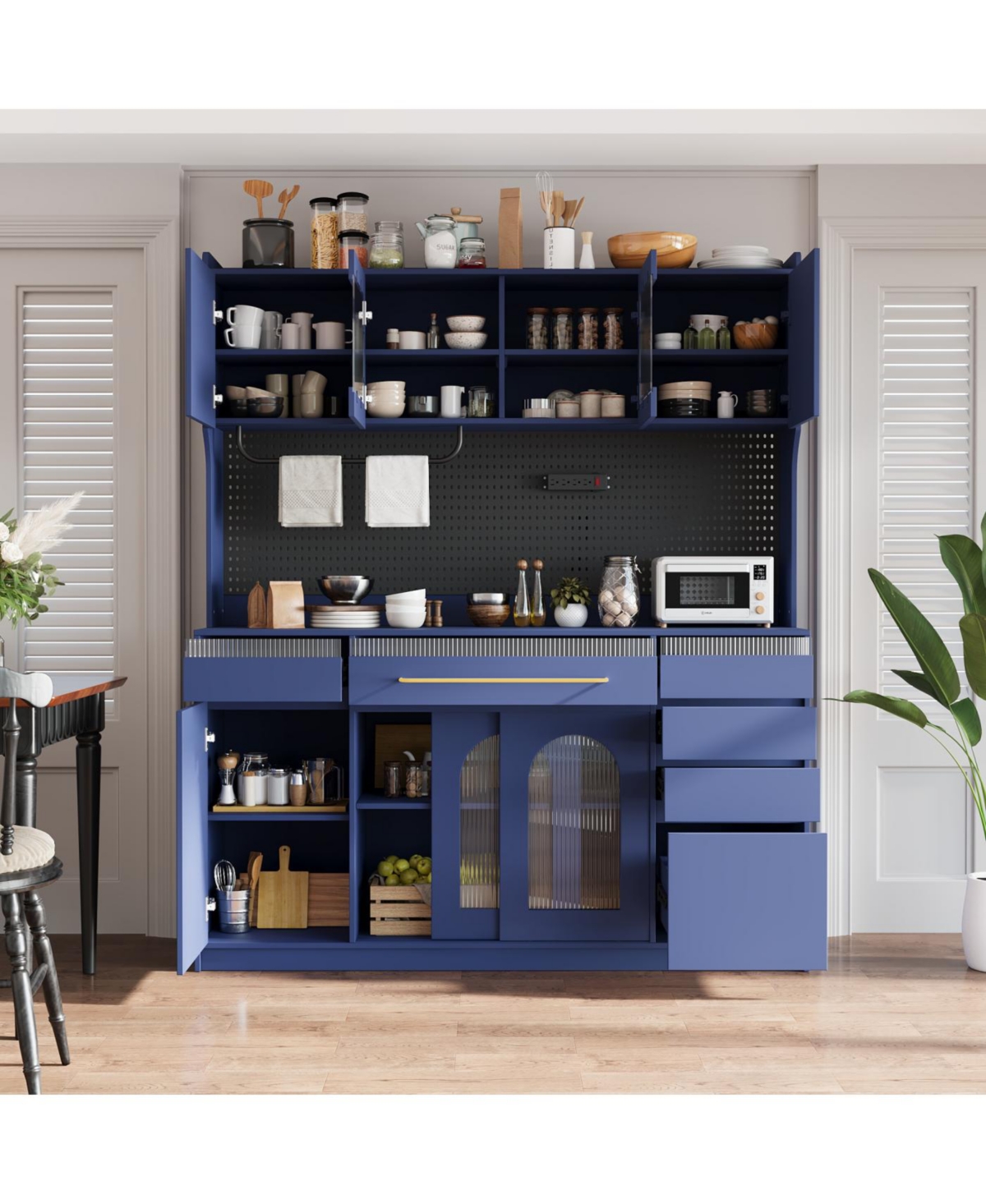 Click here for Streamdale 63" Buffet with Hutch  Coffee Bar... prices