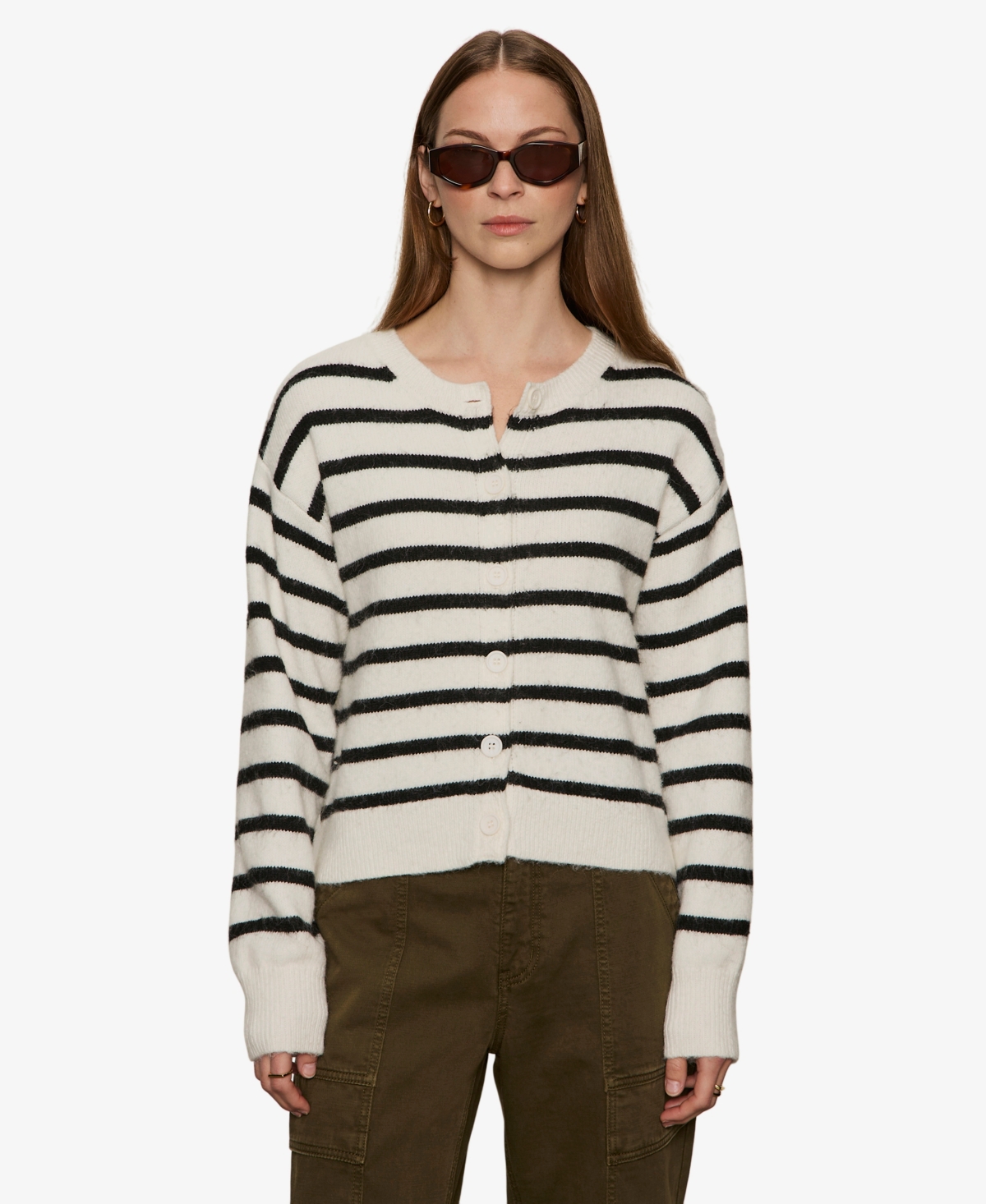 Click here for Sanctuary Womens Must-Have Button-Front Cardigan -... prices