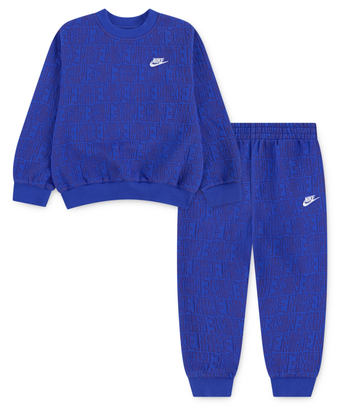 Click here for Nike Boys 4-7 Novelty Crewneck Sweatshirt and Pant... prices