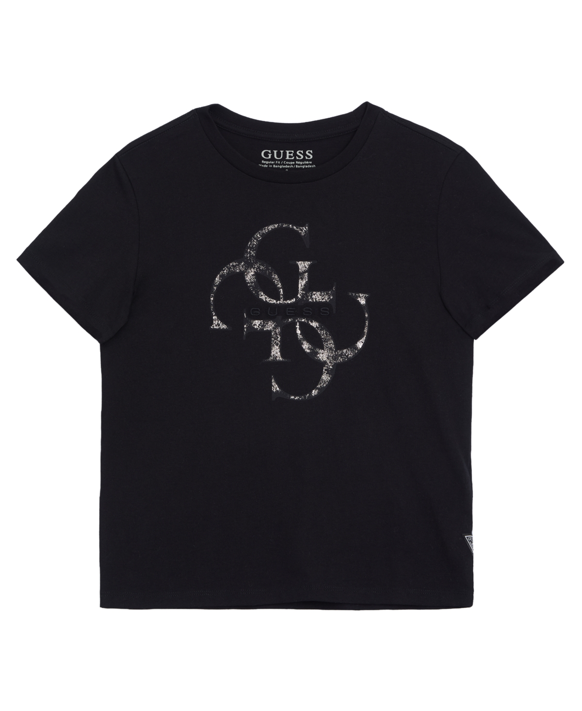Click here for Guess Boys 8-18 Mini Me Printed T-Shirt - Black prices