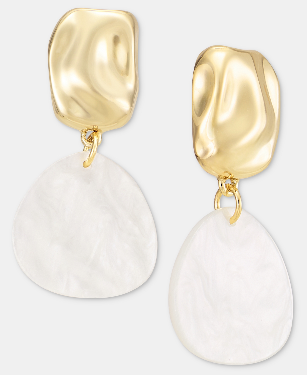 Click here for Style & Co Nugget & Disc Drop Earrings  Macys Excl... prices
