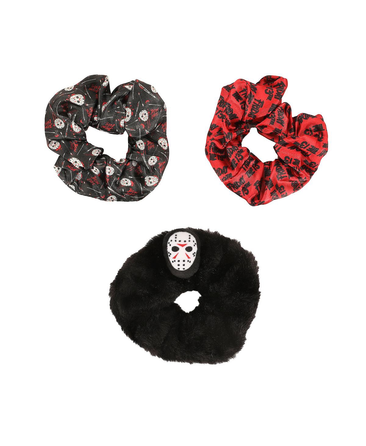 Click here for Friday the 13th Aop Stuffed Head 3 Pack Scrunchie... prices