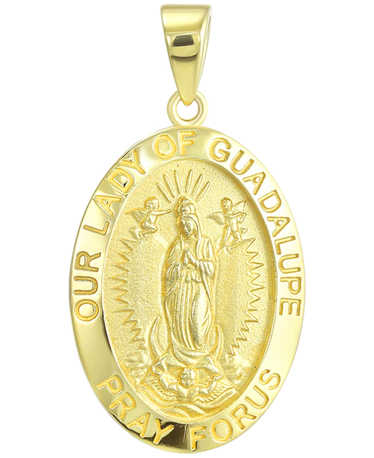 Click here for Macys Mary Medal Pendant in 18k Yellow Gold - Yell... prices