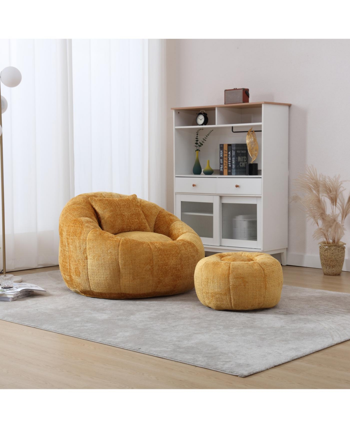 Click here for Streamdale Furniture Modern Bean Bag Chair with Ot... prices
