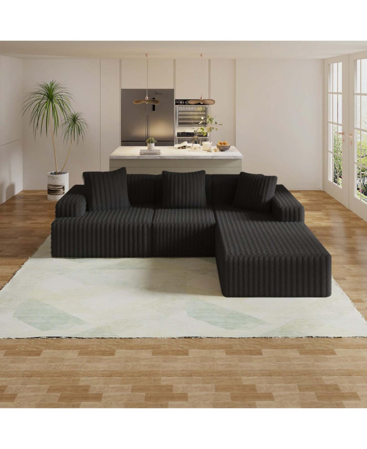 Click here for Streamdale Furniture Comfy Corduroy Compression Se... prices