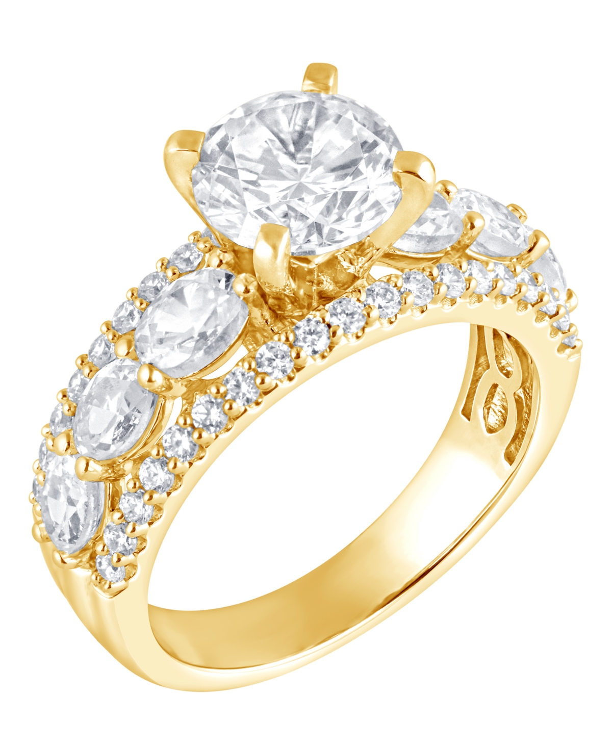 Click here for Badgley Mischka Lab Grown White Diamond Solitaire... prices