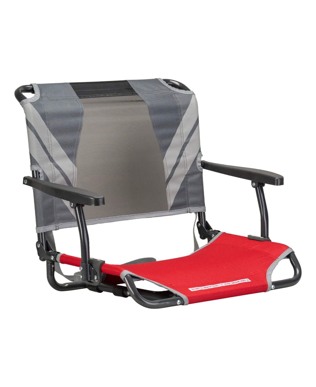 Click here for Gci Big Comfort Stadium Chair With Armrests - Red/... prices