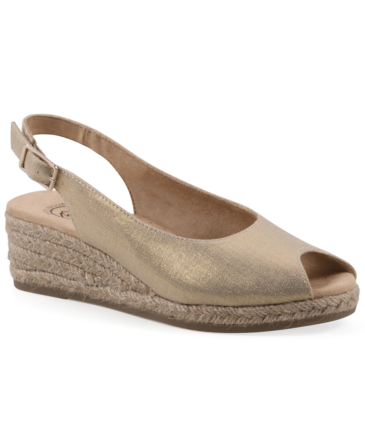 Click here for White Mountain Womens Maize Espadrille Wedge Sanda... prices