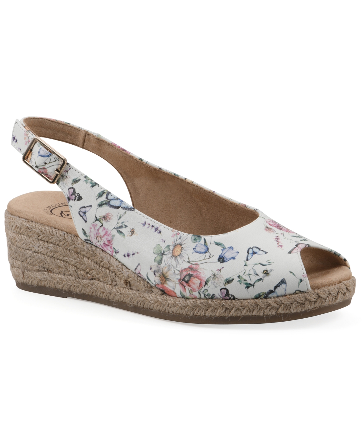 Click here for White Mountain Womens Maize Espadrille Wedge Sanda... prices