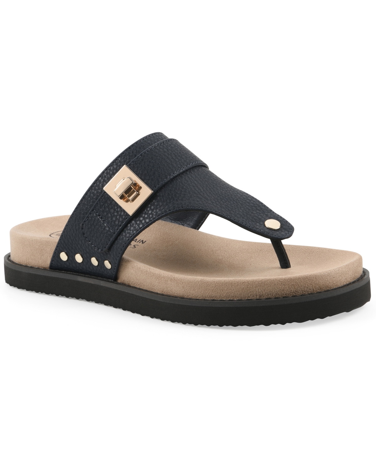 Click here for White Mountain Womens Malabar Sandal - Navy prices