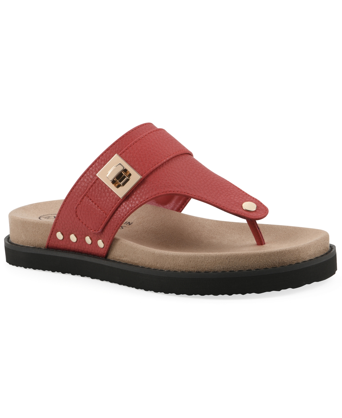 Click here for White Mountain Womens Malabar Sandal - Red prices