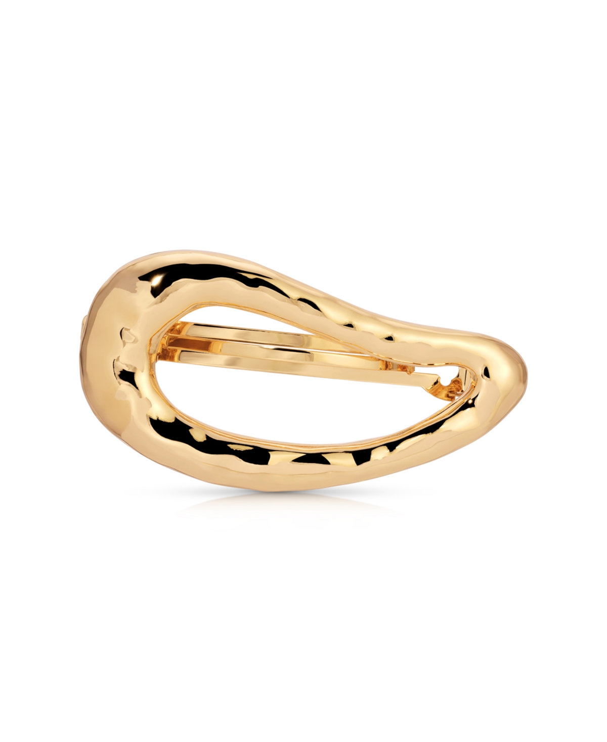 Click here for Ettika Liquid Wave Barrette - Gold prices