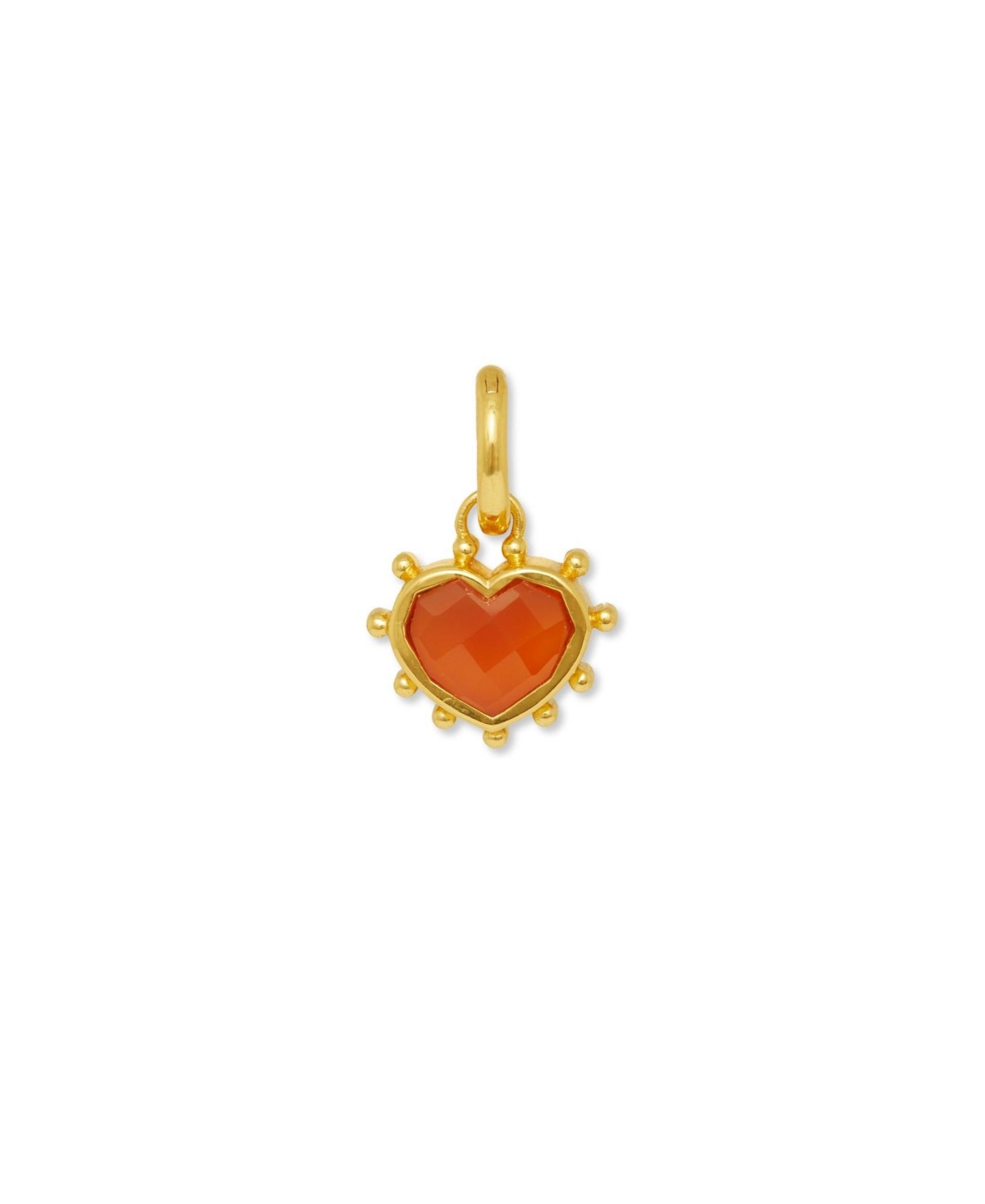 Click here for Ottoman Hands Onyx Heart Charm - Gold prices