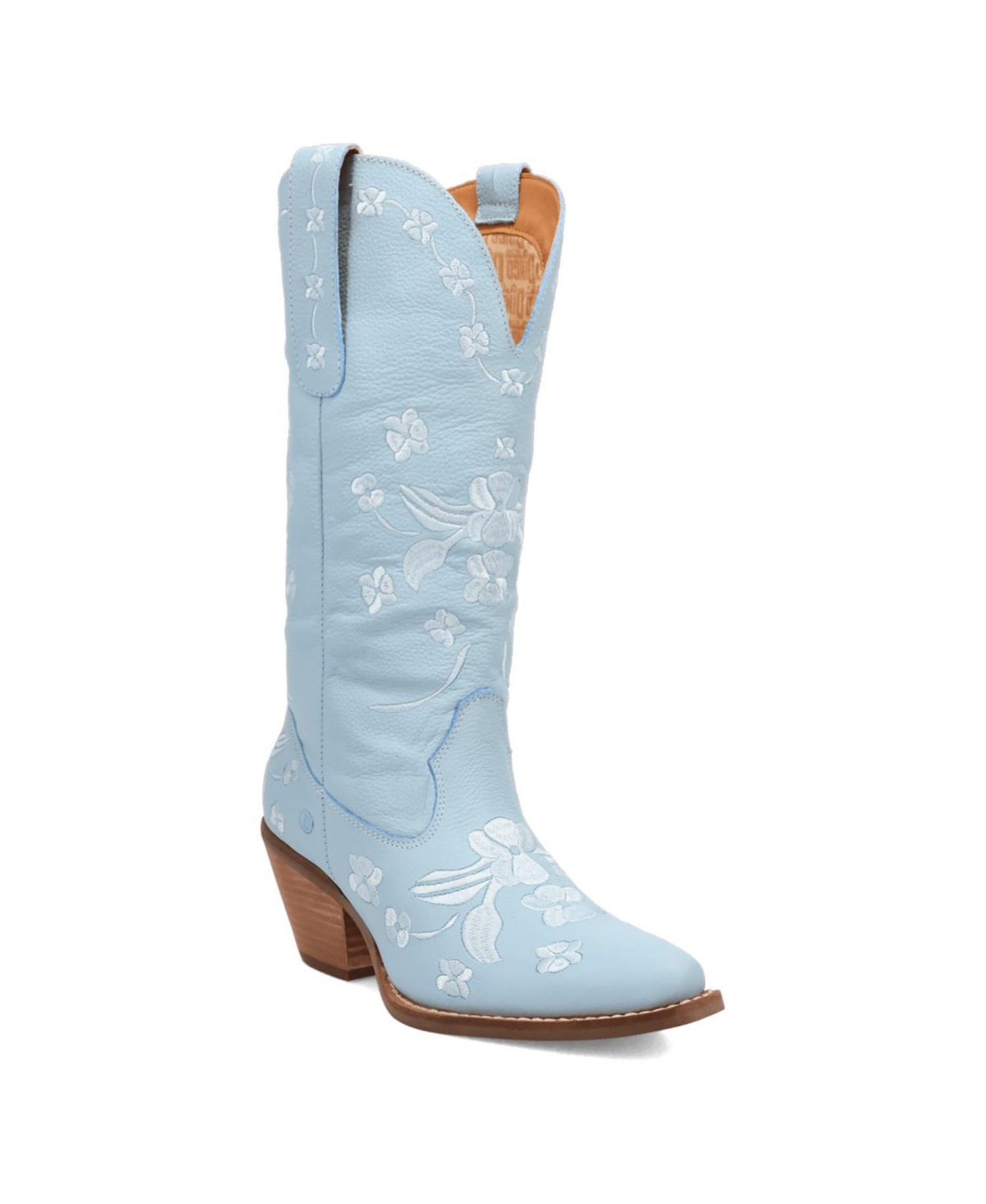 Click here for Dingo Womens Love Bug Leather Boot - Blue prices