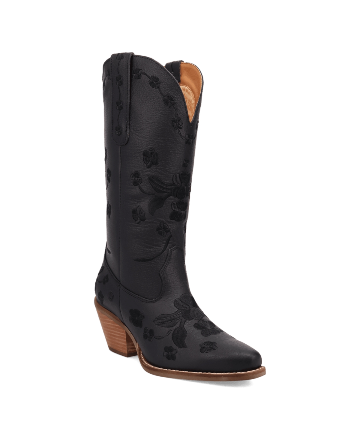 Click here for Dingo Womens Love Bug Leather Boot - Black prices