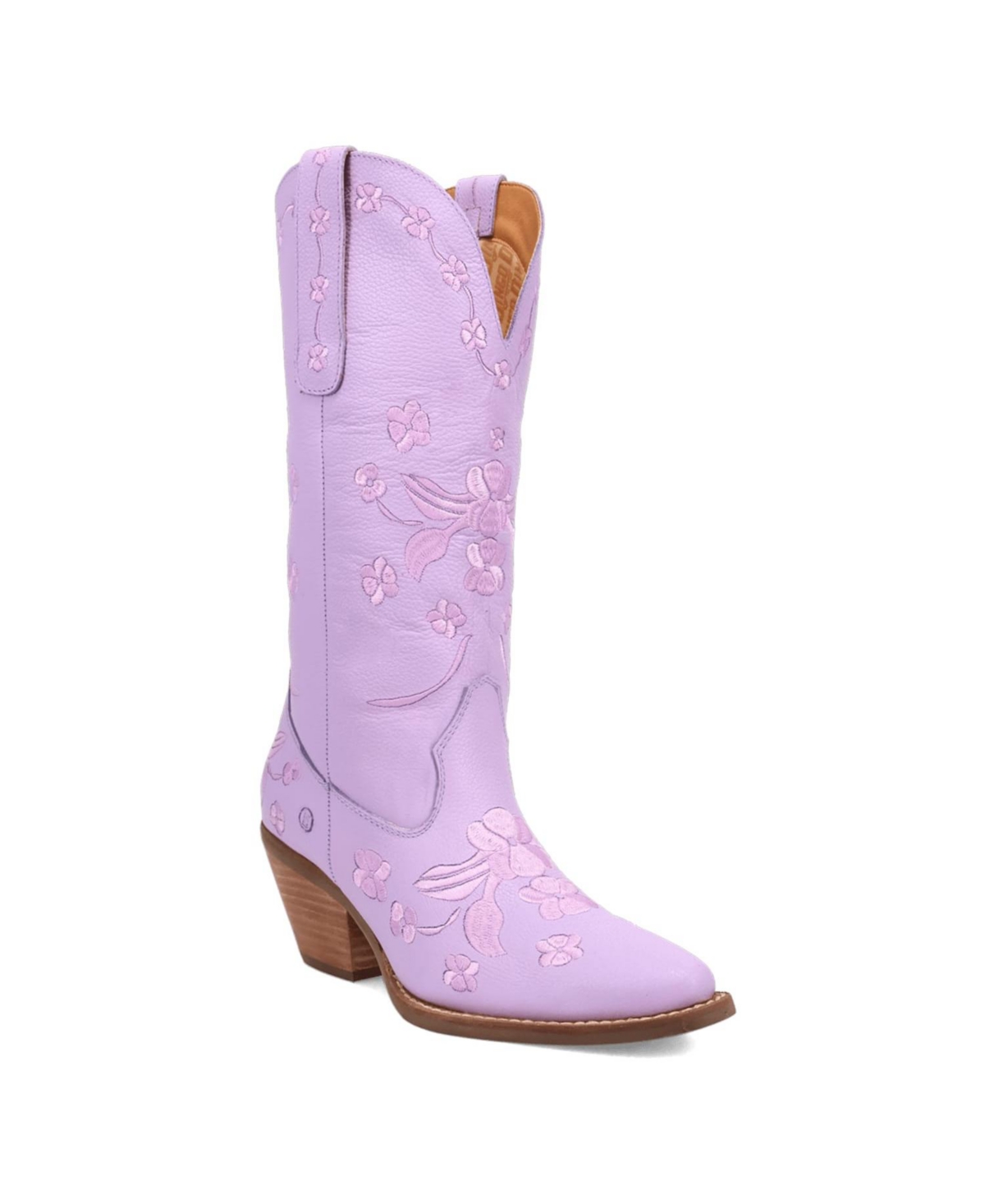 Click here for Dingo Womens Love Bug Leather Boot - Purple prices
