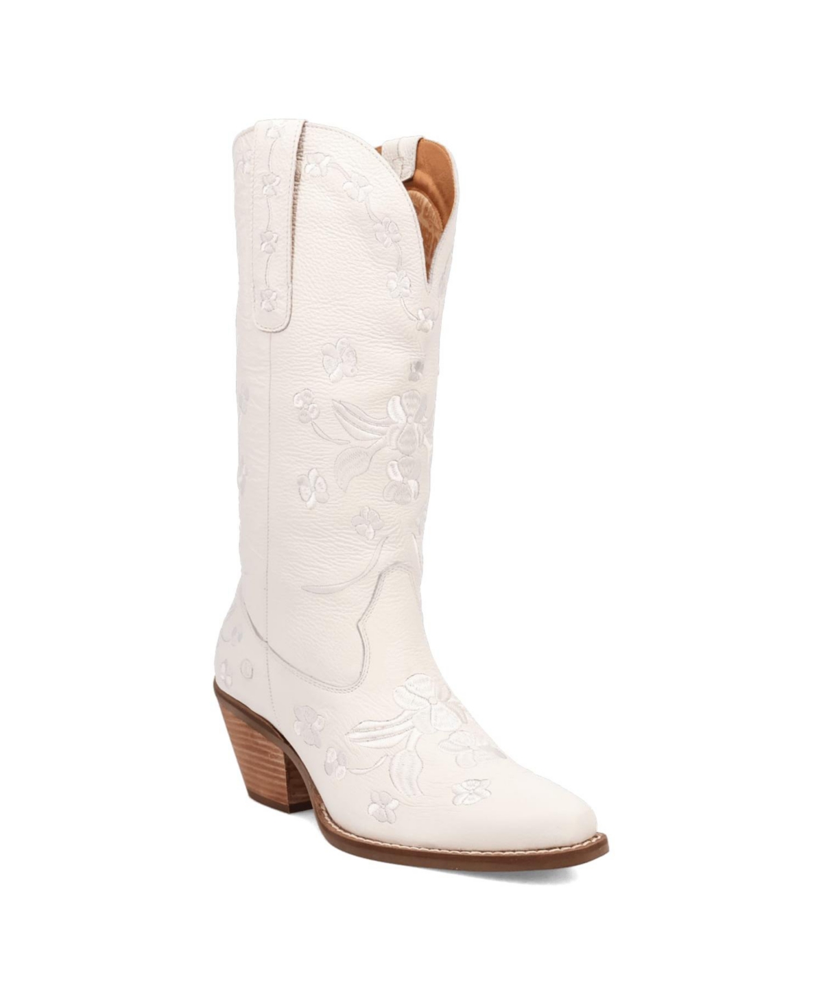 Click here for Dingo Womens Love Bug Leather Boot - White prices