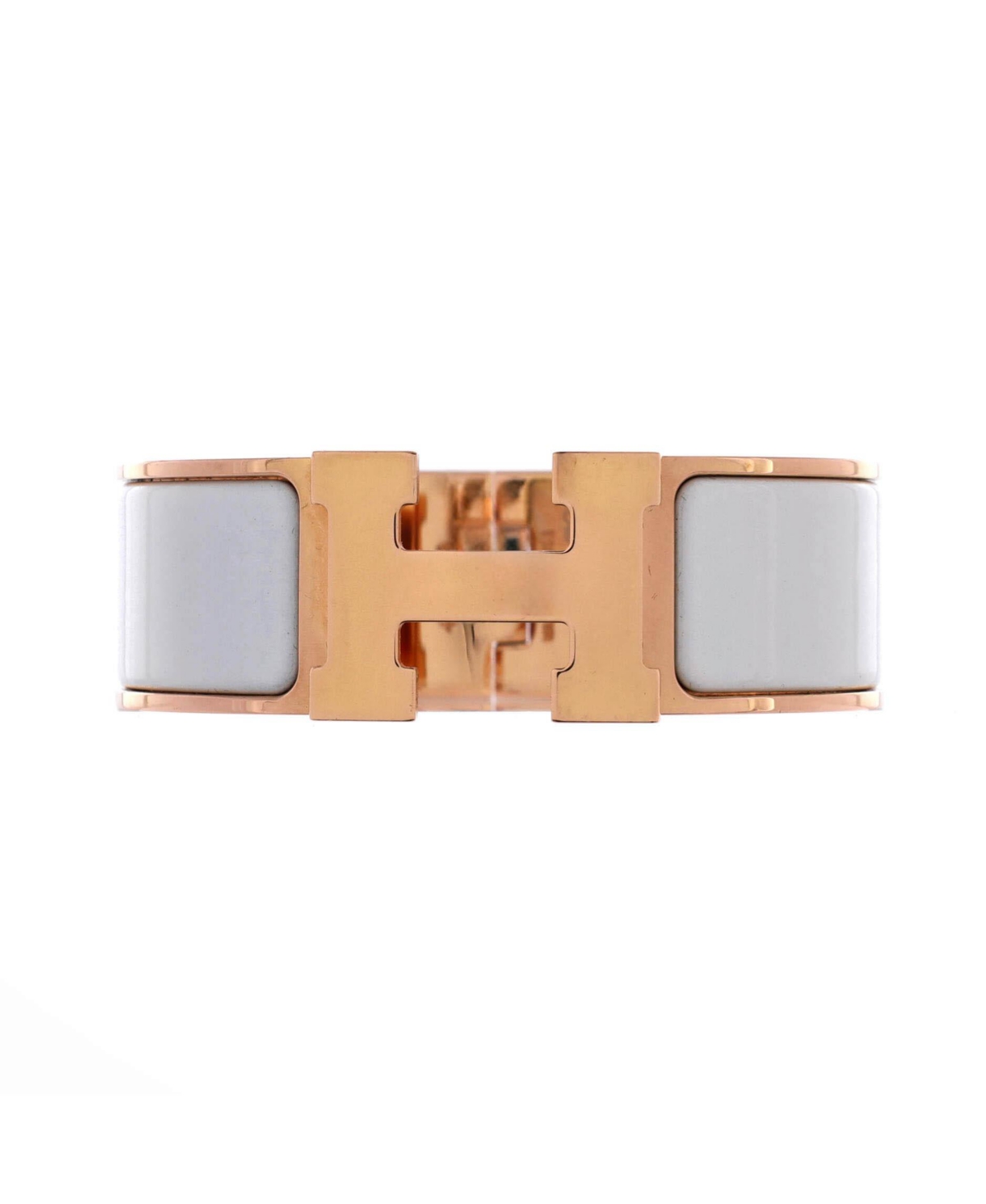 Click here for Pre-Owned Hermes Clic H Bracelet - Enamel prices