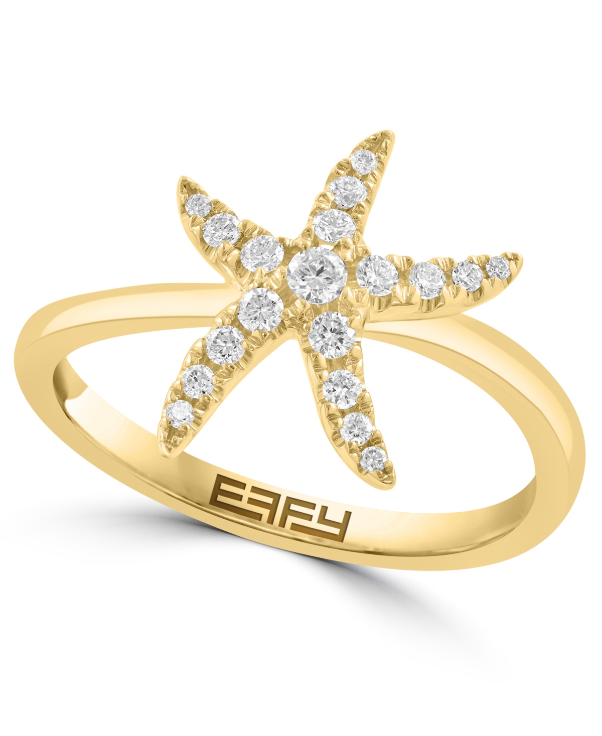 Click here for Effy Collection Diamond Ring (1/4 ct. t.w.) in 14k... prices