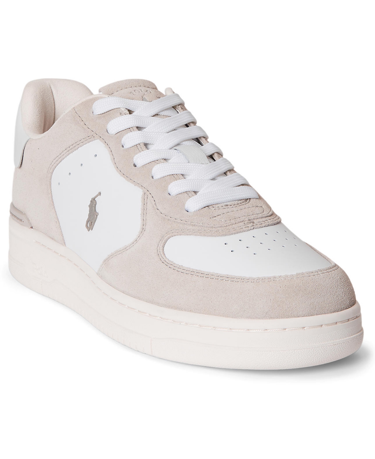 Click here for Polo Ralph Lauren Mens Masters Court Round Toe Sne... prices