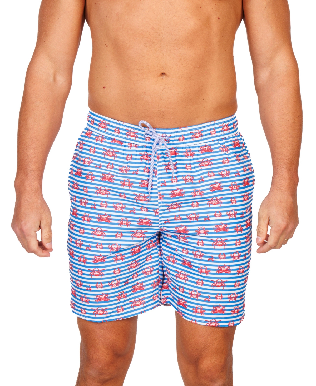 Click here for TailorByrd Mens Crab Walk Swim Shorts - Multi prices