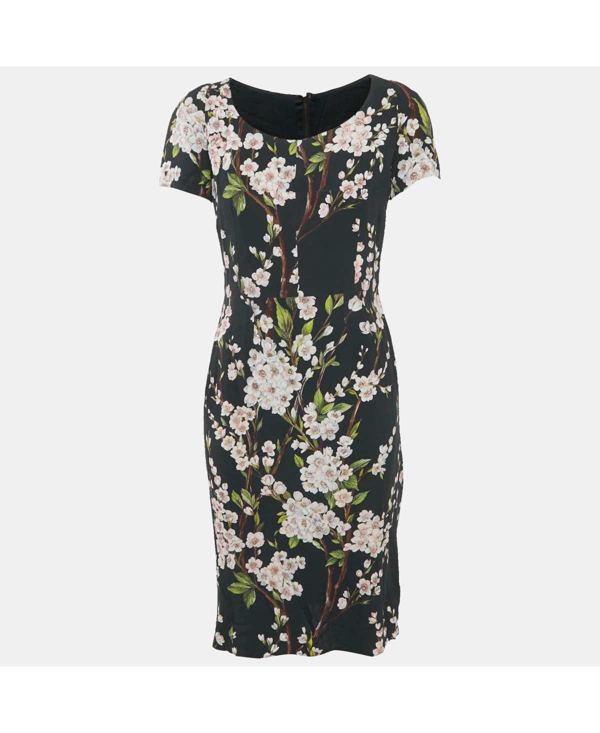 Click here for Pre-Owned Dolce & Gabbana Womens Black Floral Prin... prices