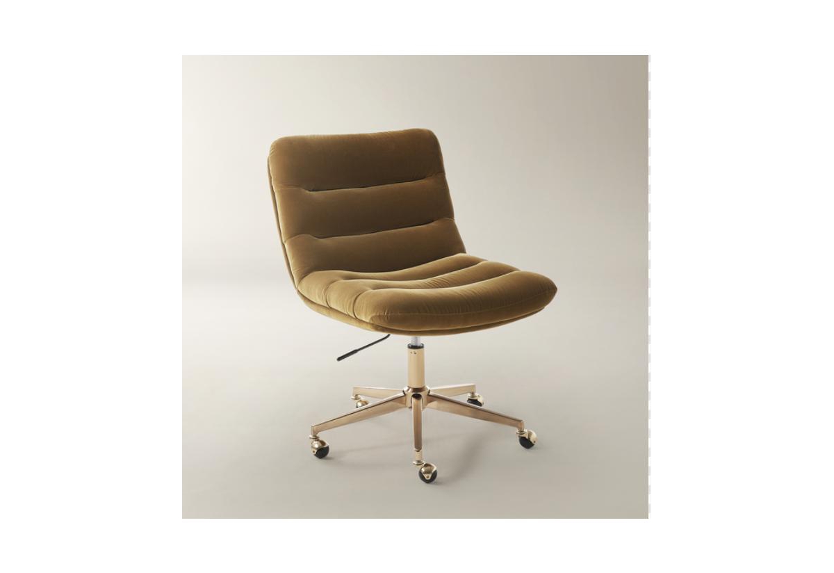 Click here for Z Gallerie Serena Desk Chair - Charcoal prices