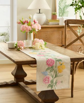Click here for Elrene Blushing Rose Table Linen Collection prices
