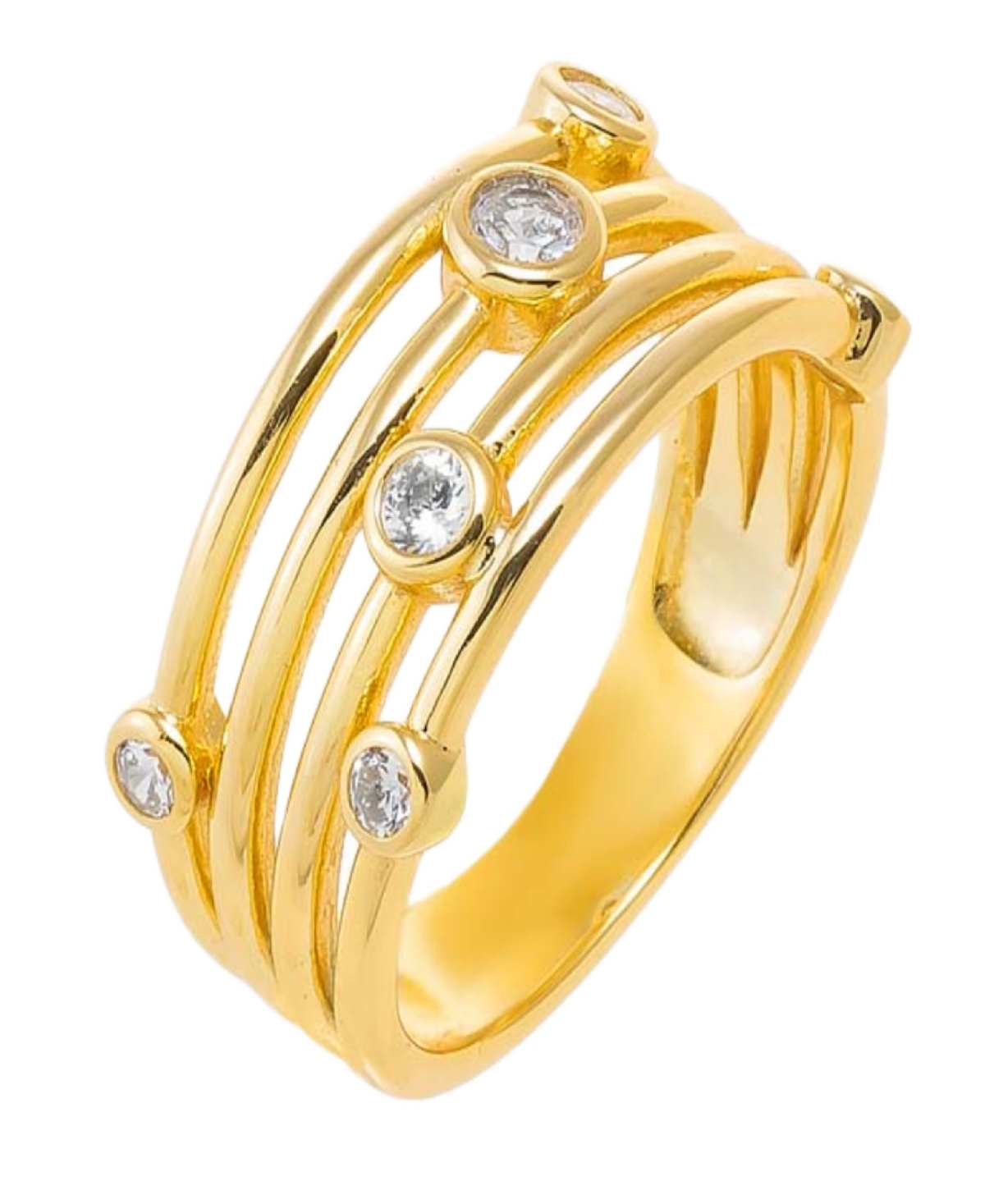Click here for by Adina Eden Cubic Zirconia Gold Plated Graduated... prices