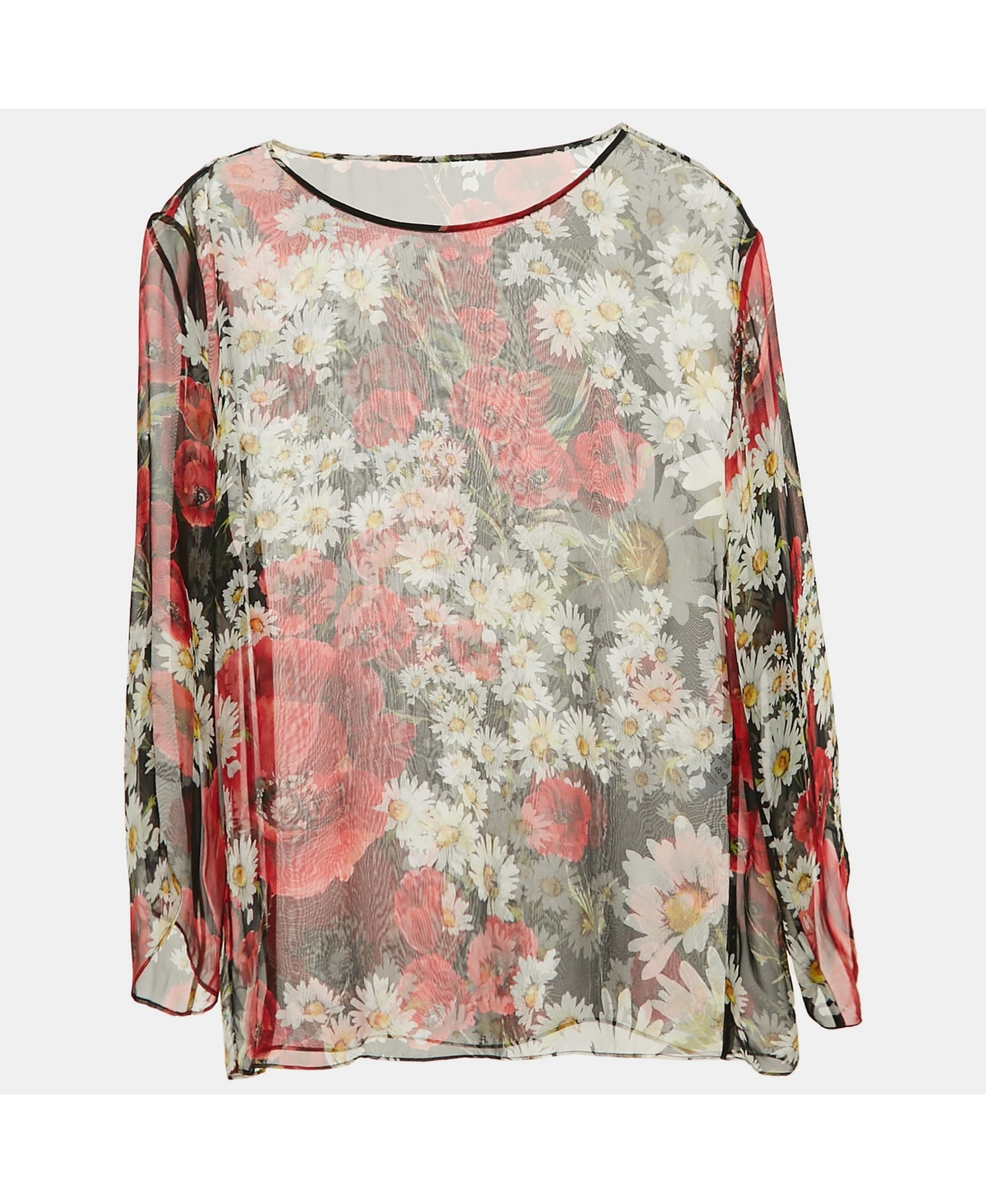 Click here for Pre-Owned Dolce & Gabbana Womens Black Floral Prin... prices