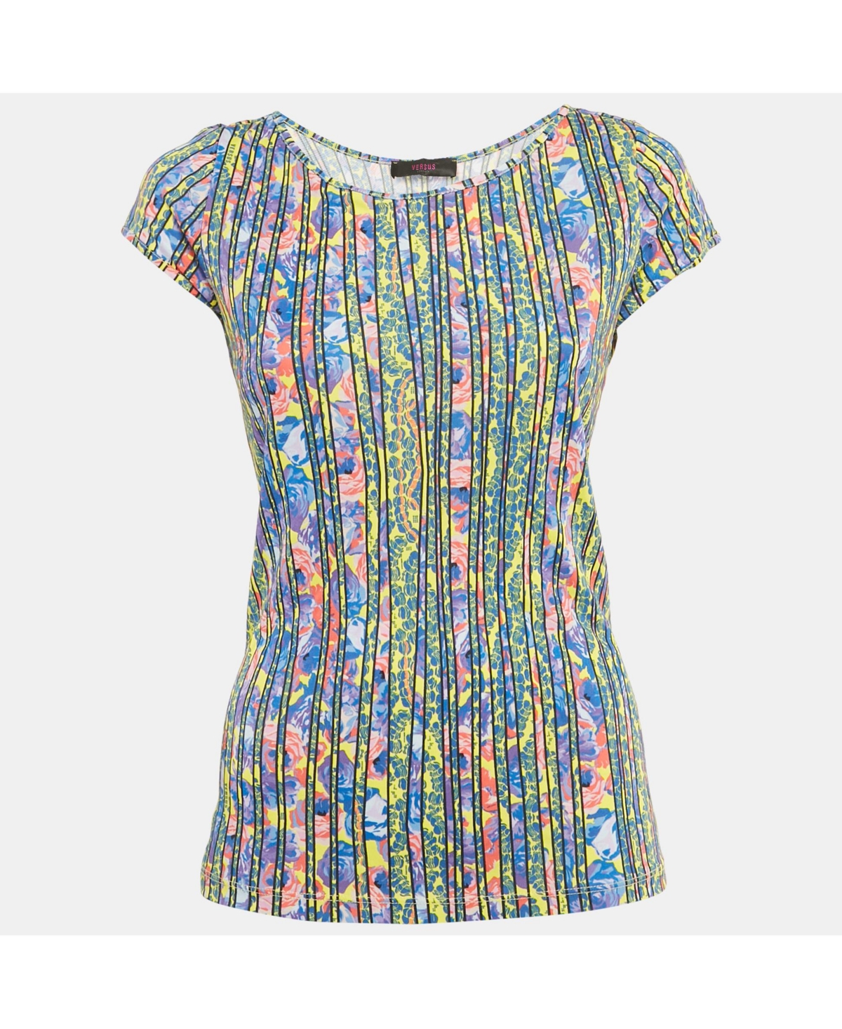 Click here for Pre-Owned Versace Womens Versace Printed Jersey To... prices