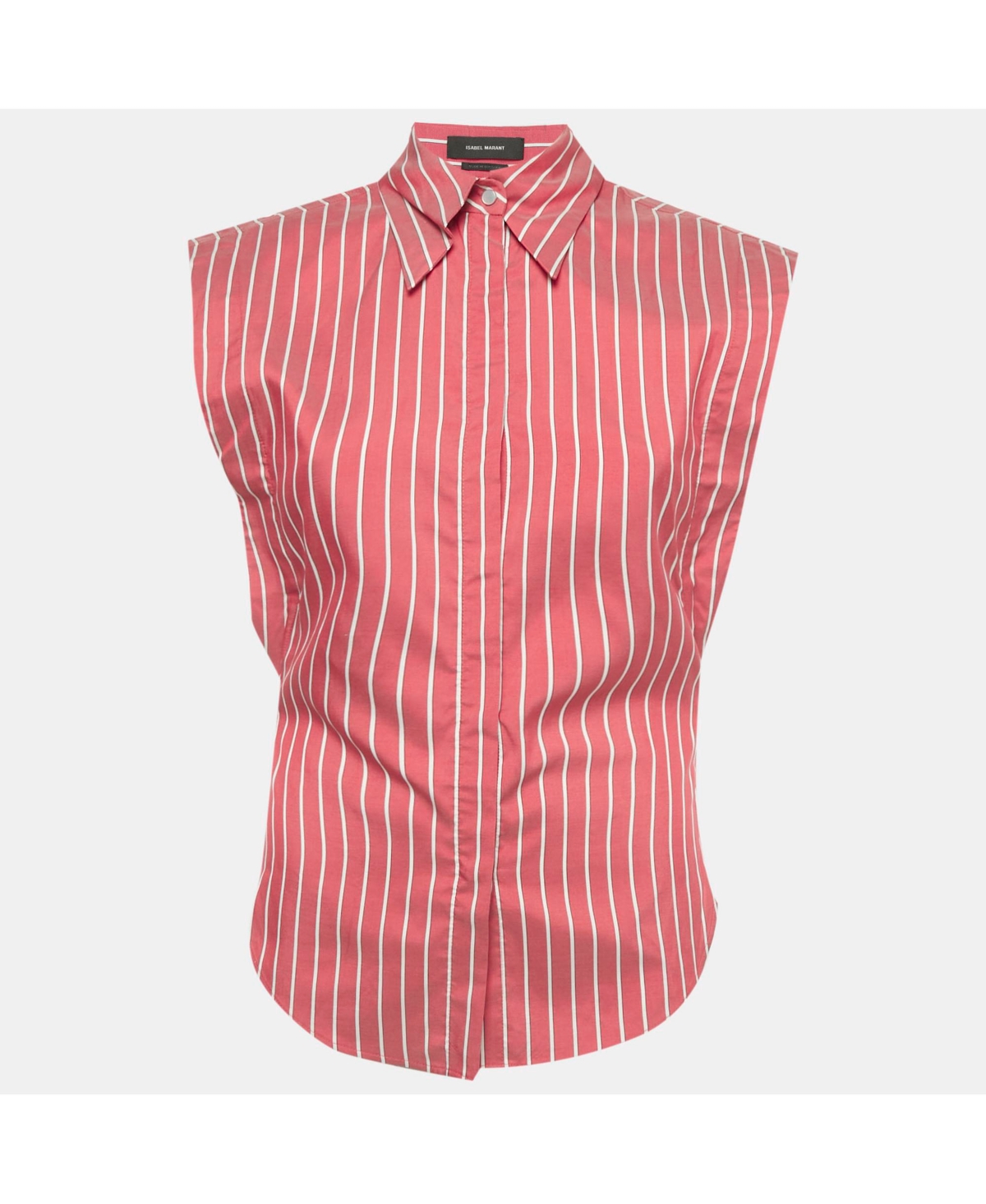 Click here for Pre-Owned Isabel Marant Womens Striped Silk Enza S... prices