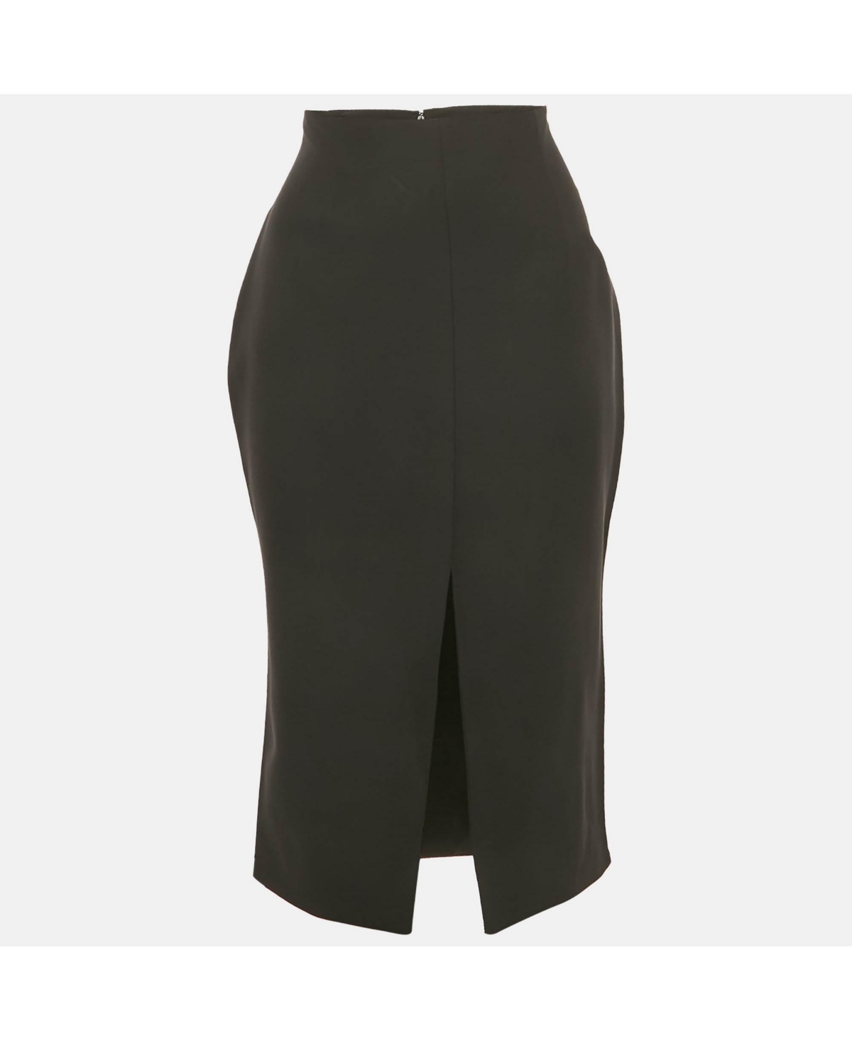 Click here for Pre-Owned Versace Womens Black Silk Front Slit Det... prices