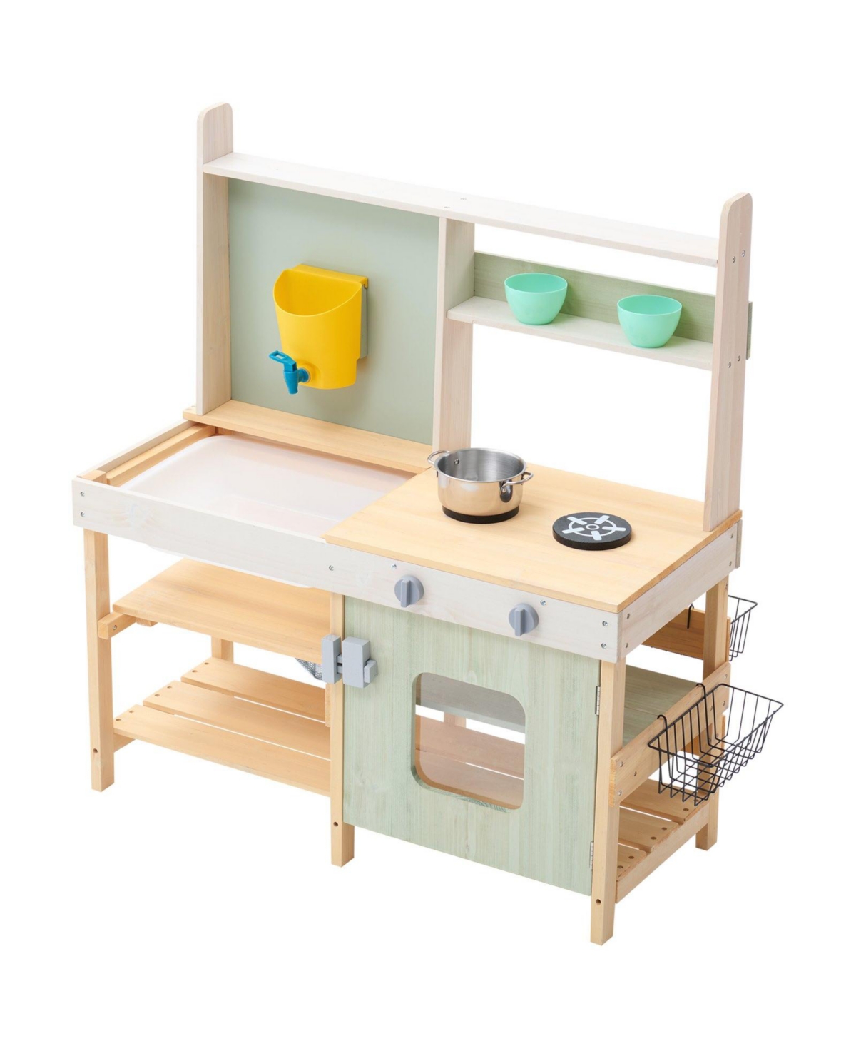 Click here for Mecale Mud Kitchen for Kids  Wooden Outdoor Playse... prices