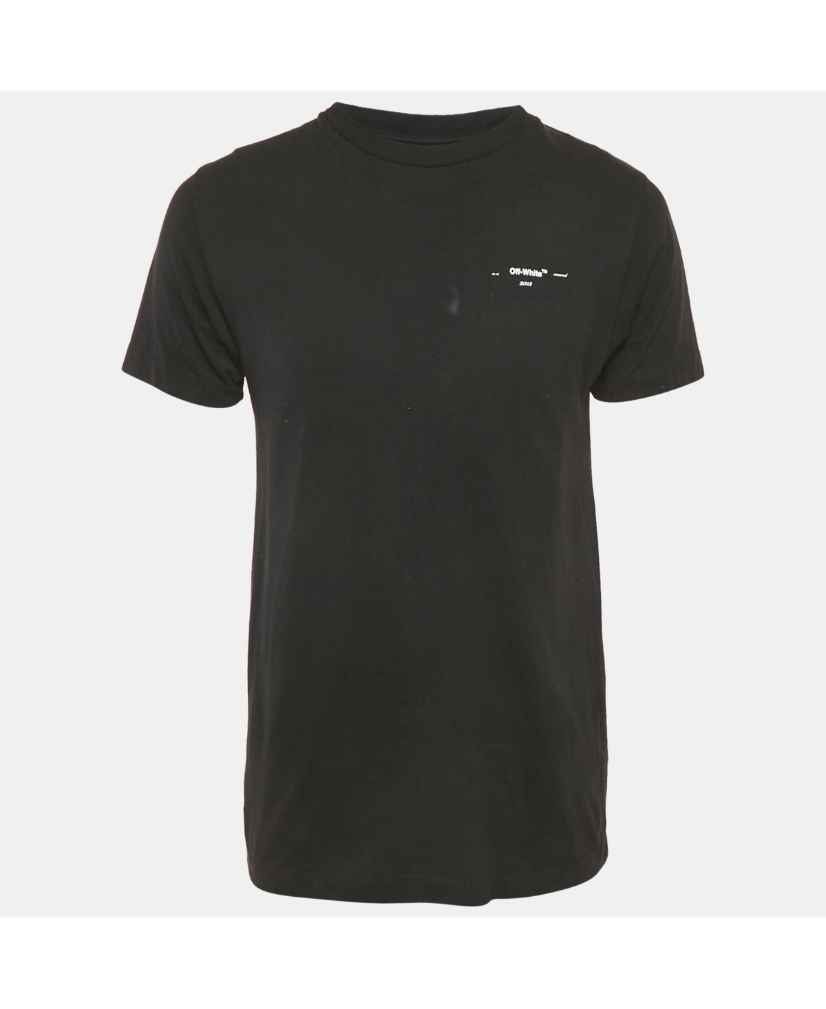 Click here for Pre-Owned Off-White Mens Black Cotton Knit T-Shirt prices