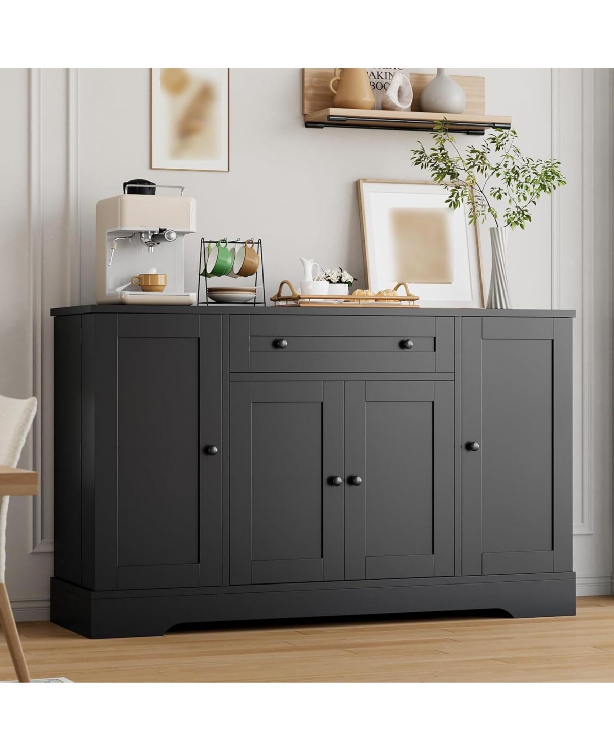 Click here for Gaomon Modern Wooden Sideboard Buffet Cabinet with... prices