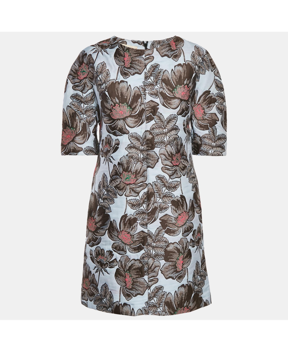 Click here for Pre-Owned Marni Womens Blue Floral Jacquard Shift... prices