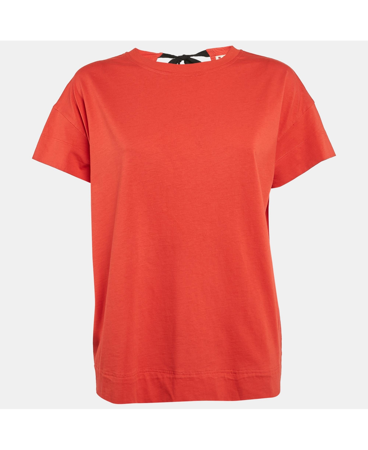 Click here for Pre-Owned Marni Womens Orange Jersey Back Tie-Up D... prices