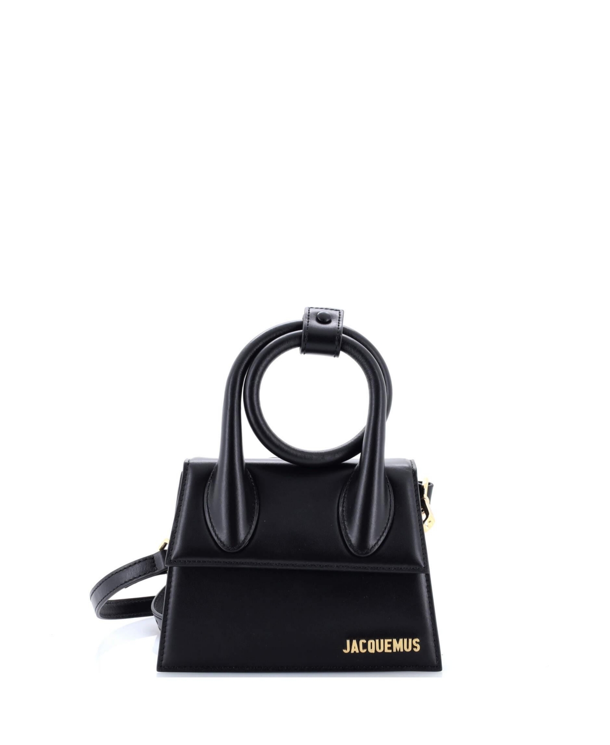 Click here for Pre-Owned Jacquemus Le Chiquito Noeud Bag Leather... prices